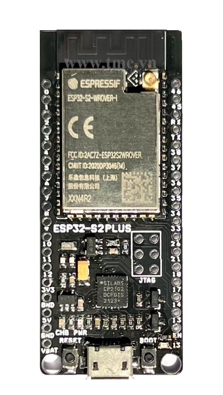 ESP32-S2 PLUS (ESP32-S2 Transceiver WiFi 2.4GHz 802.11 b/g/n Evaluation ...
