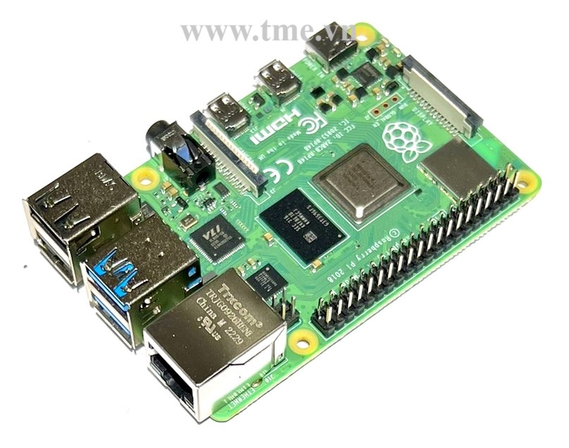 RPI-4B (4GB) (Raspberry Pi 4 Model B - Quad core Cortex-A72 (ARM v8) 64 ...